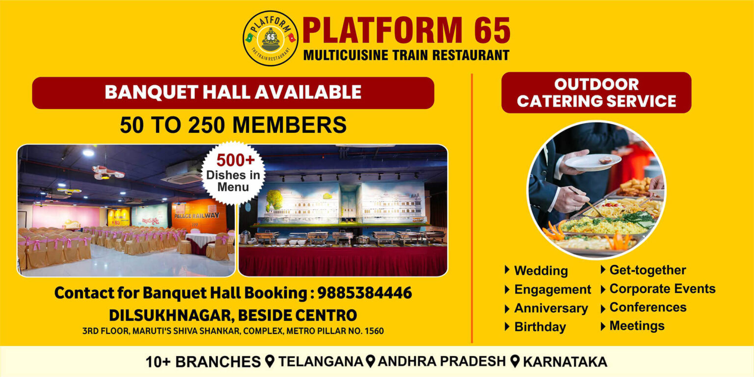 Platform 65 - India's Largest Train Theme Restaurant
